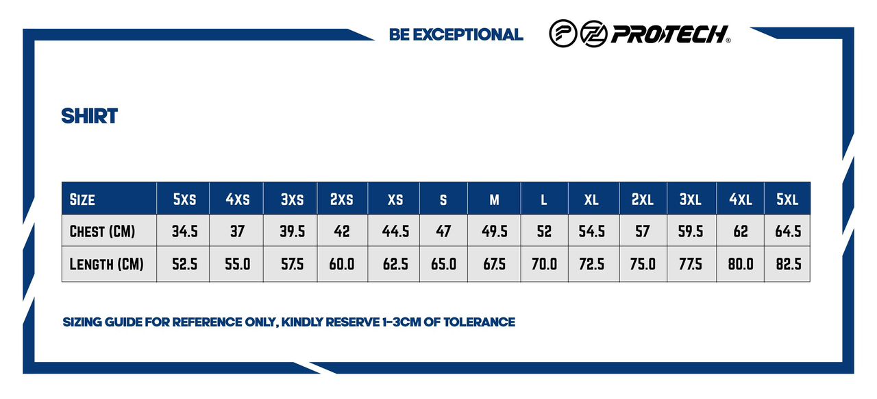 PROTECH Shirt RNZ10072 Dark Blue - BMSHOP.MY